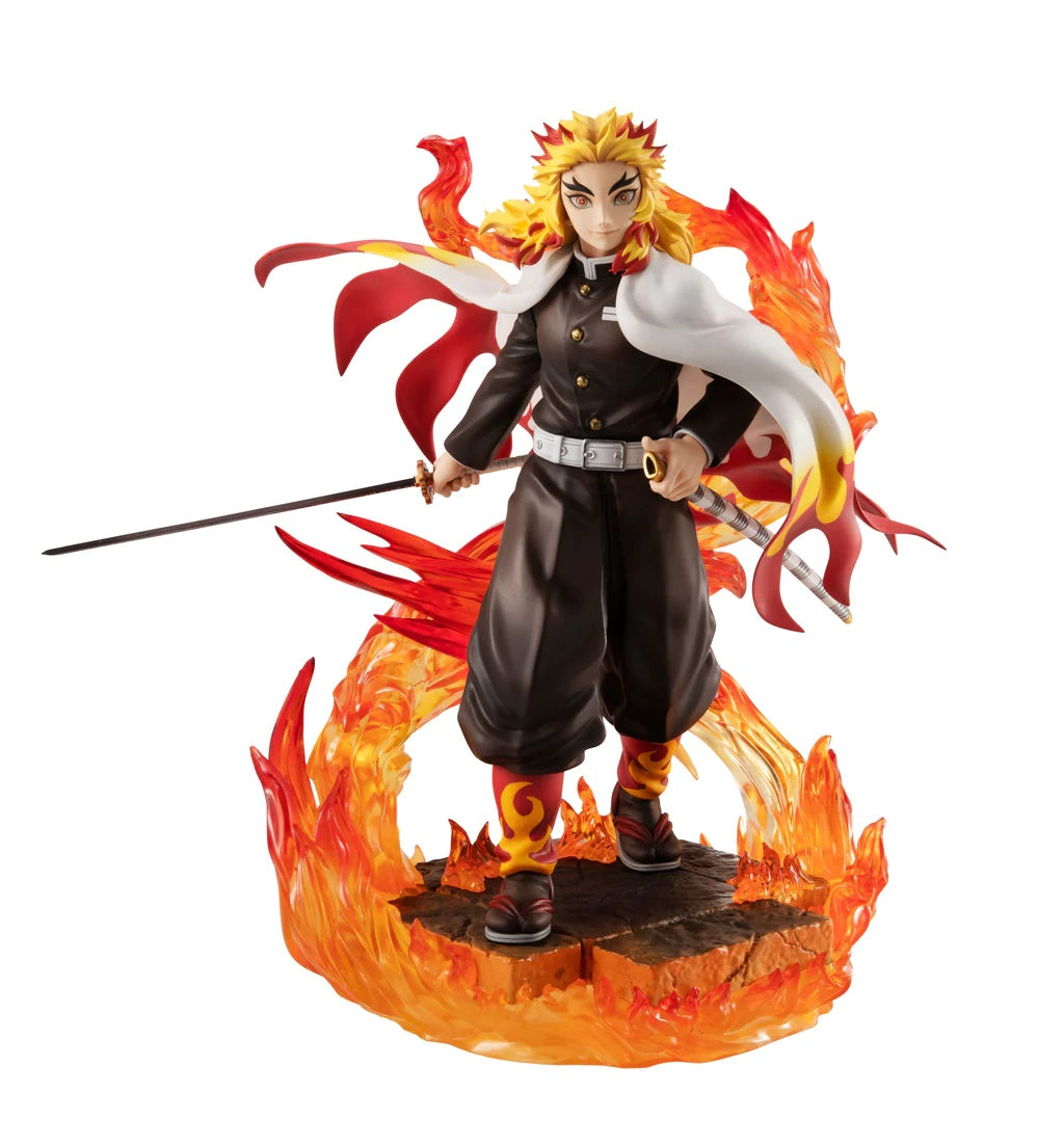 Megahouse - G.E.M Series: Demon Slayer: Kimetsu no Yaiba - Kyojuro Ren ...
