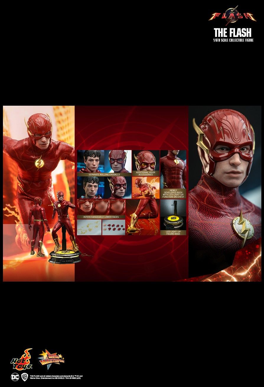 Hot Toys MMS713 - DC Comics - The Flash - Flash Standard Version ...