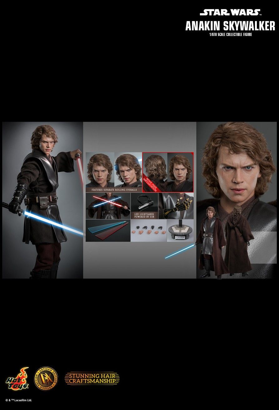 Hot Toys DX34 - Star Wars III : Revenge Of The Sith - Anakin Skywalker ...