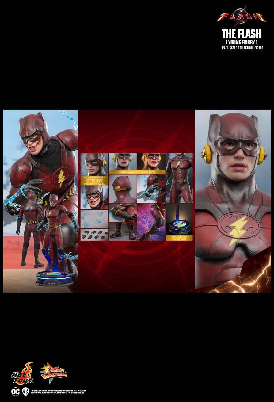 Hot Toys MMS723 - DC Comics - The Flash - The Flash Young Barry Standa ...