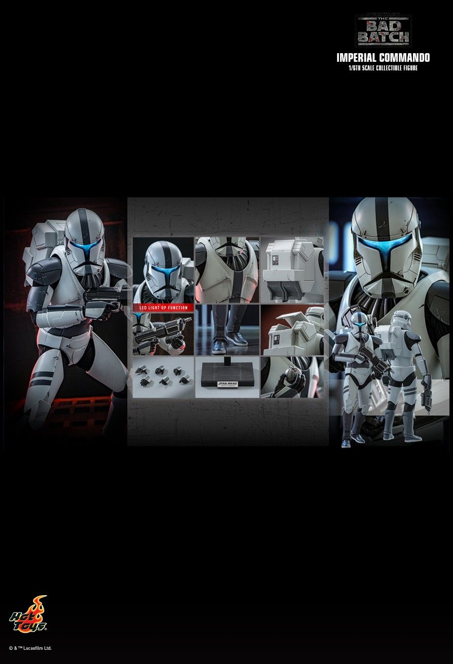 Hot Toys TMS128 - Star Wars : The Bad Batch - Imperial Commando ...