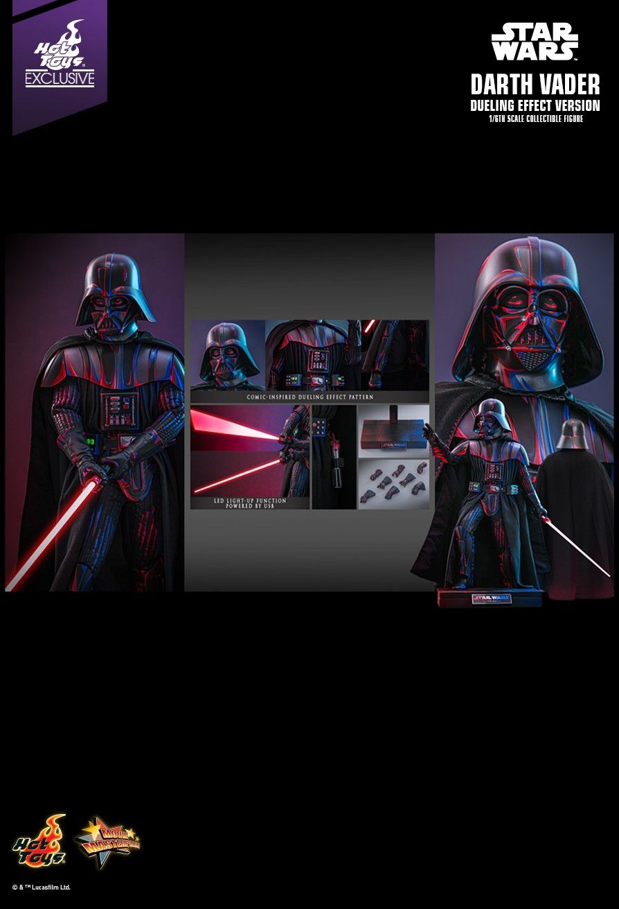 Hot Toys MMS777 - Star Wars - Darth Vader Dueling Effect Version ...