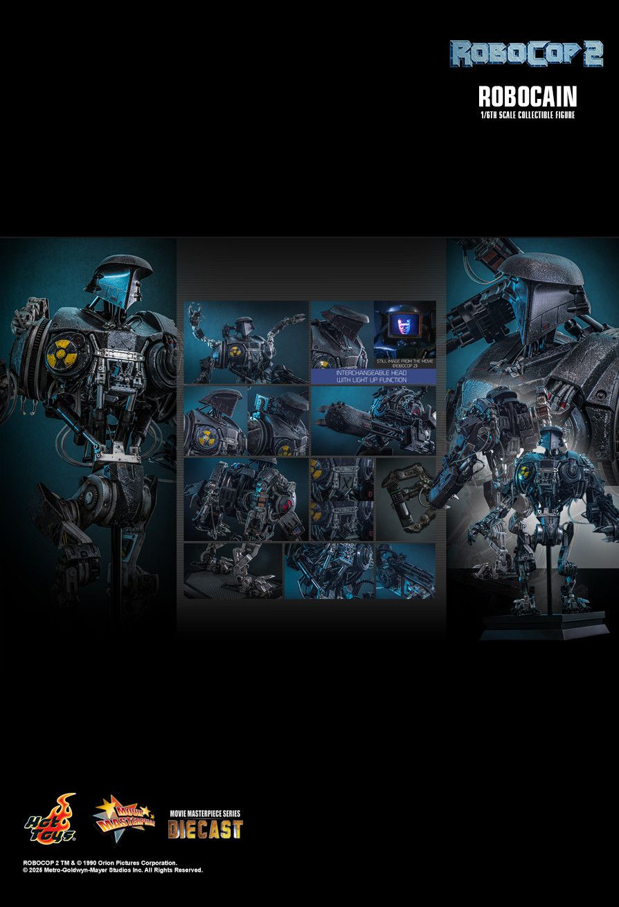 Hot Toys MMS828D75 - Robocop 2 - Robocain 【Pre-Order】 – Captain ...