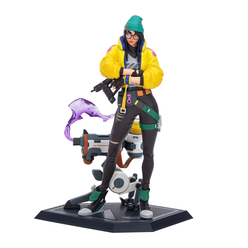 Riot - League Of Legends - Valorant Killjoy – Captain Collectible Limited