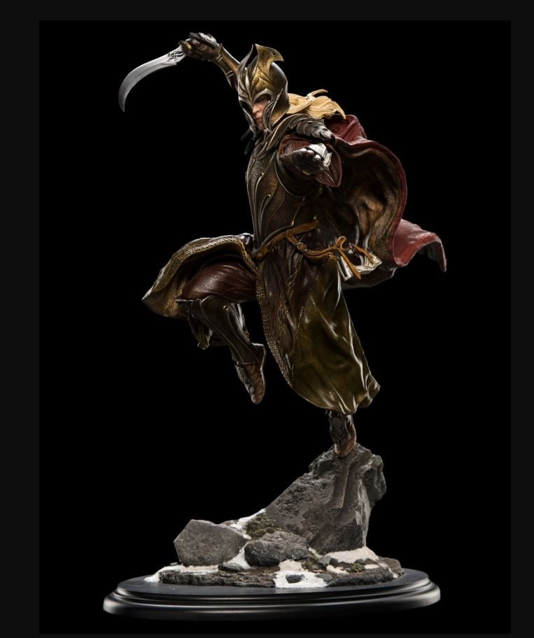Weta - Lord Of The Rings : The Hobbit - Elf In Battle – Captain ...