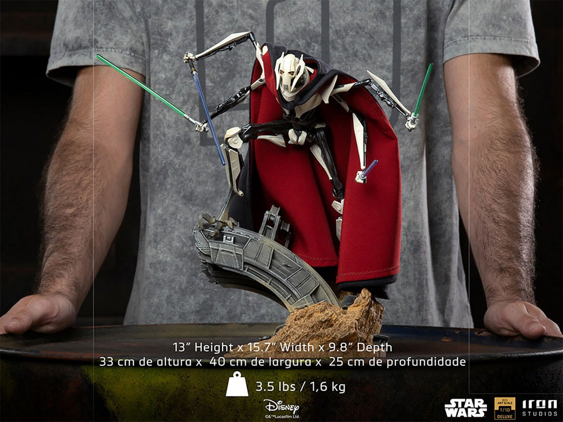 Iron Studios LUCSWR43221-10 - Star Wars - General Grievous – Captain ...