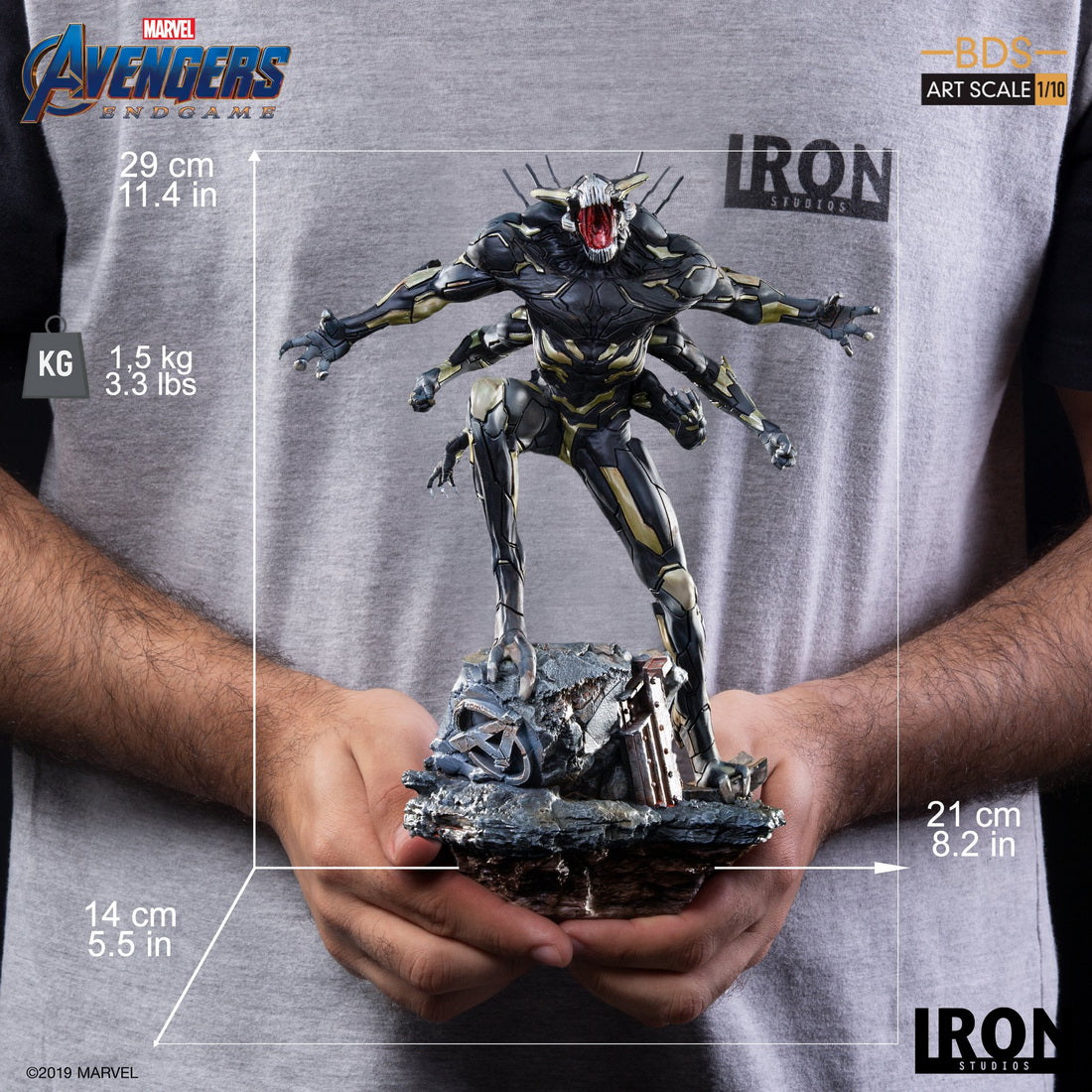 Iron Studios - Marvel Comics - Avengers: Endgame - General Outrider ...