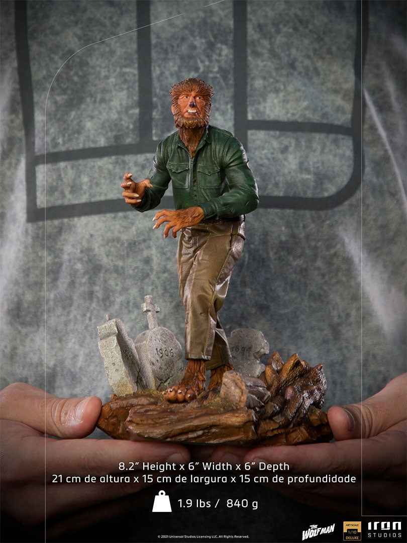 Iron Studios - Universal Monsters - The Wolf Man Deluxe – Captain ...