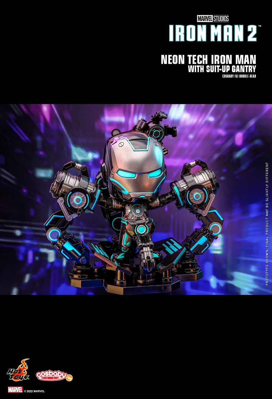 Hot Toys COSB964 - Marvel Comics - Iron Man 2 - Neon Tech Iron Man & S ...