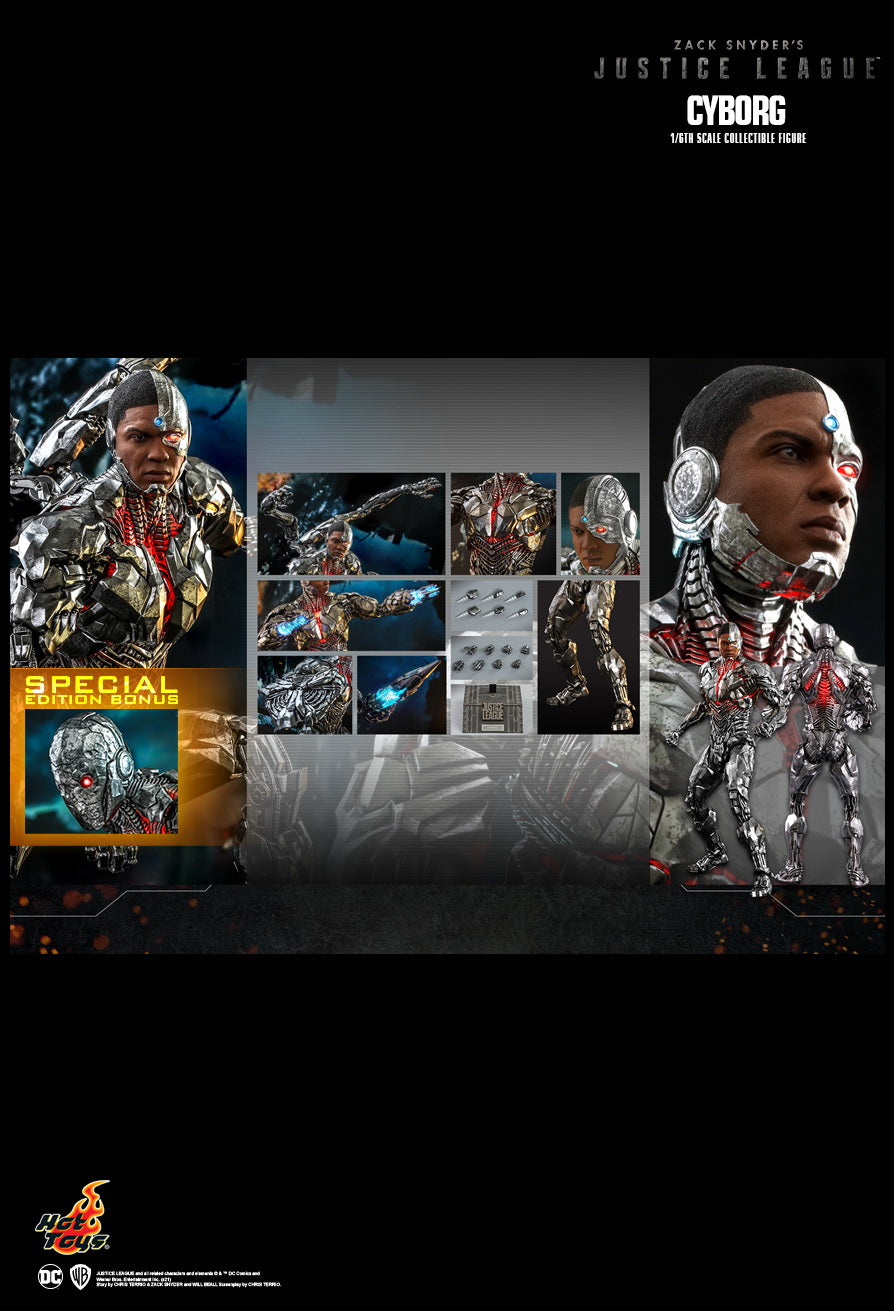 Hot Toys TMS057B - DC Comics - Justice League - Cyborg Deluxe Version ...