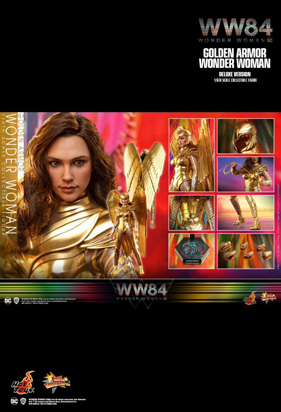 Hot Toys MMS577 - DC Comics - Wonder Woman 1984 - Golden Armor Wonder ...
