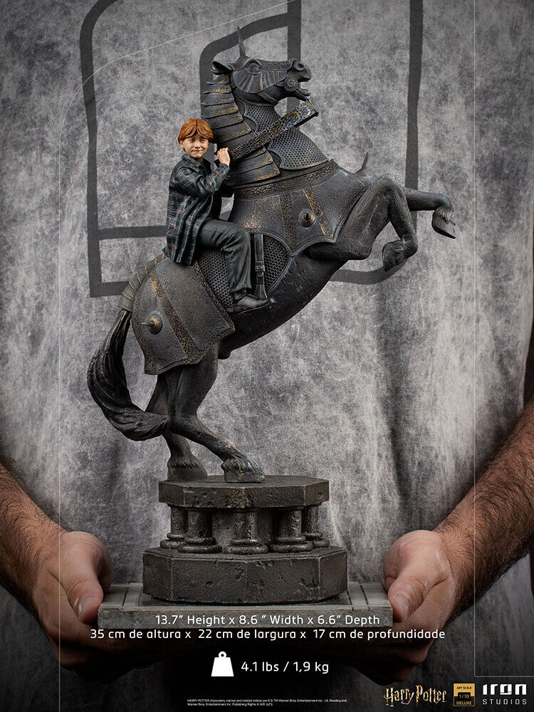 Iron Studios - Harry Potter - Ron Weasley at the Wizard Chess – Captain ...